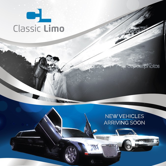 Full Page Wedding Ad for Limo Company | Postcard, flyer or print contest