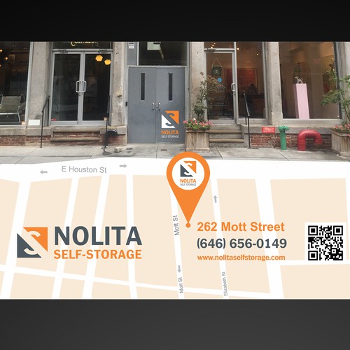 Create a captivating marketing flyer for Nolita Self-Storage | Postcard ...