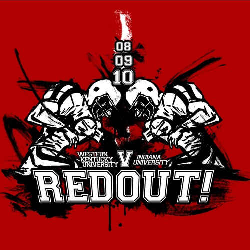RED OUT Football Shirt | T-shirt contest