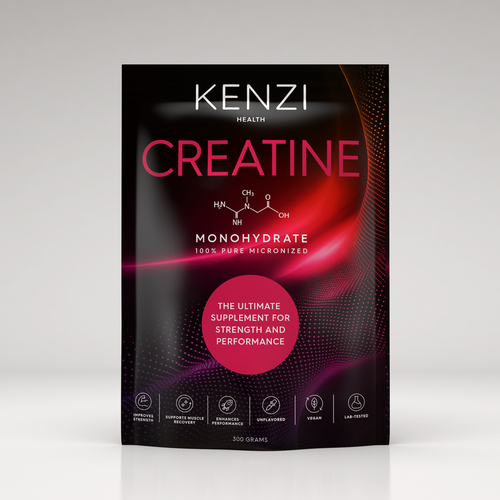 Designs | New Packaging Design for Kenzi Health's Creatine Monohydrate ...