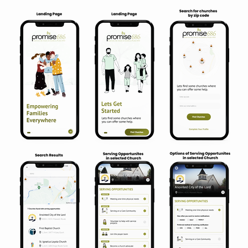 Designs | Volunteer App for Child Welfare and Family Advocacy | App ...