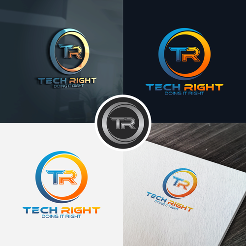 TechRight needs a smart memorable Logo | Logo design contest