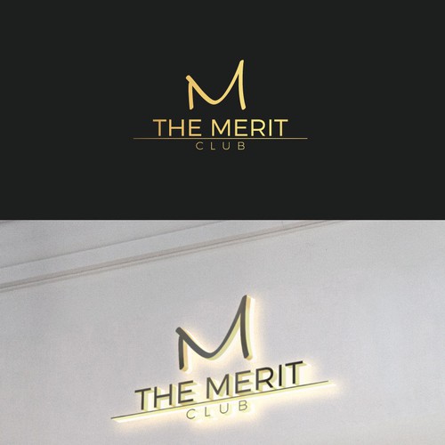 Design luxury logo for The Merit Club, a private members club | Logo ...