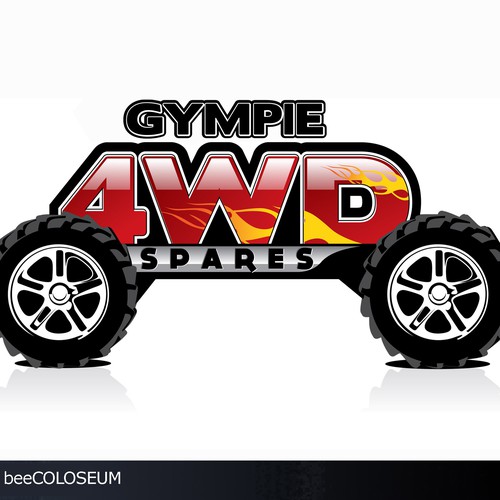 Logo Design for Gympie 4WD Spares | Logo design contest