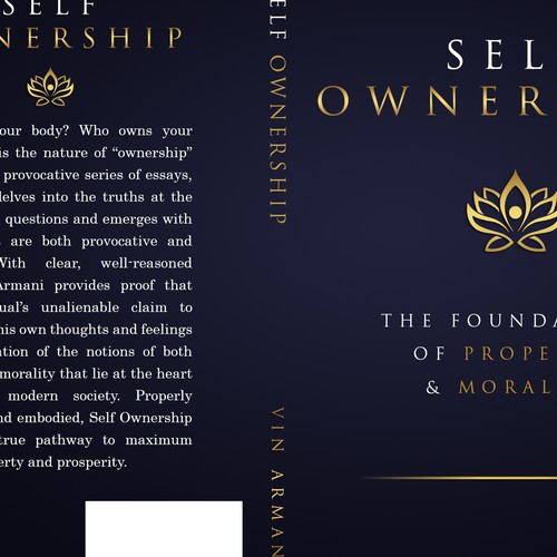 Design a simple and elegant book cover for a philosophy book | Book ...