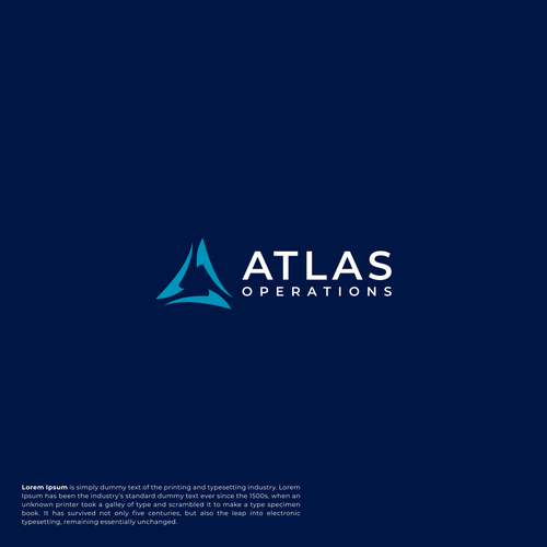 Designs | LOGO FOR "Atlas Operations" | Logo & brand guide contest
