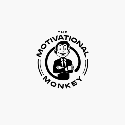 Create a strong monkey logo for Motivational site | Logo design contest