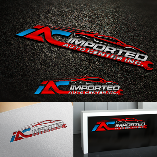Imported Auto Center needs a modern, sleek, and game-changing logo ...