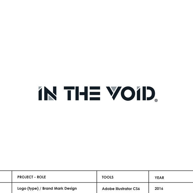 IN THE VOID | Dark Street Fashion Logo | Logo design contest