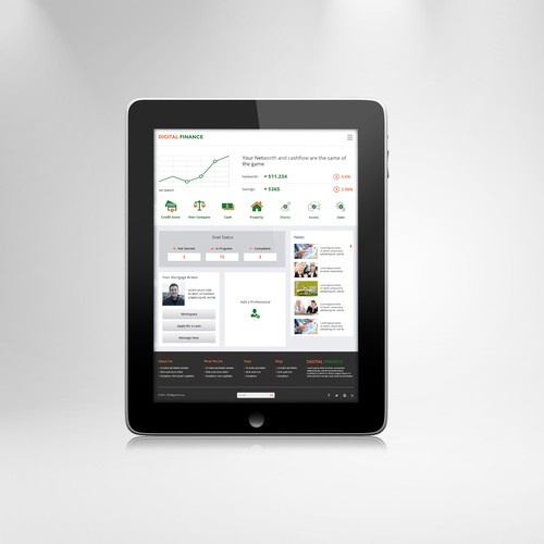 Graphic design contest for funky finance app | Other web or app design ...