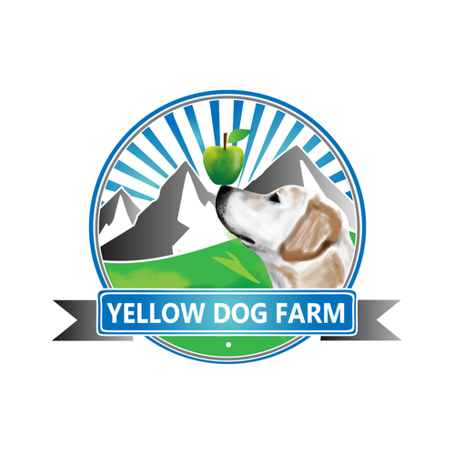 A small town farm featuring apple orchards. Simple living. | Logo ...