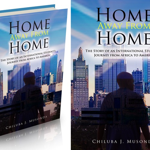 Designs | A book cover illustrating the journey of an international ...