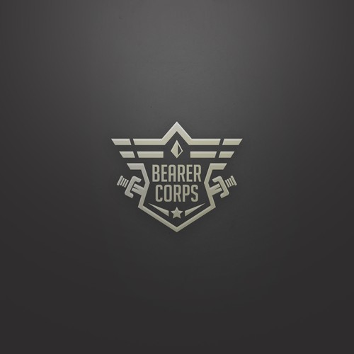Design a military insignia-style logo for a fantasy world | Logo design ...