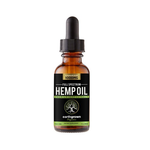 Create a Tincture Bottle Label for Our New CBD Oil / Hemp Oil Organic ...
