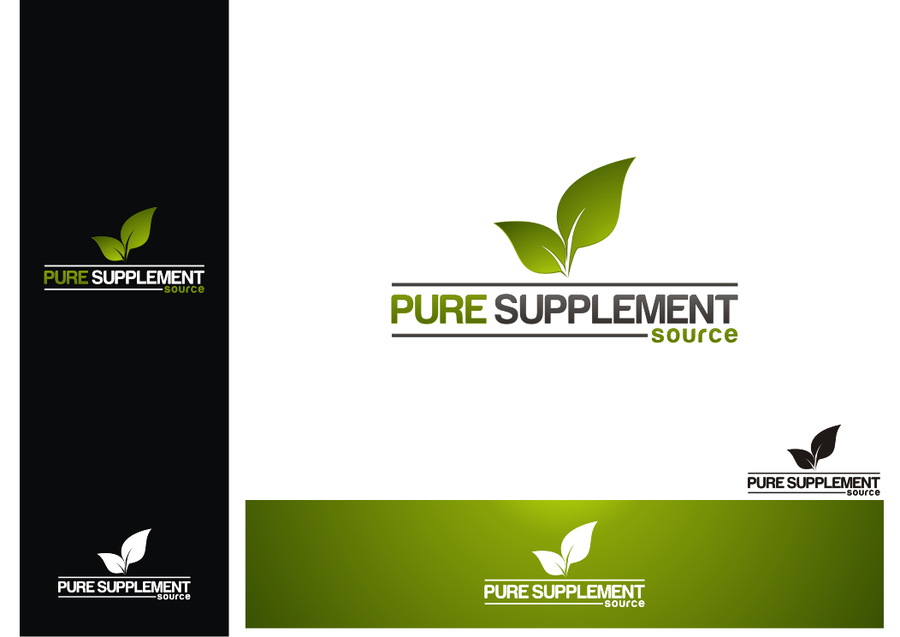 AWESOME SIGN LOGO for Pure Supplement Source | Logo design contest