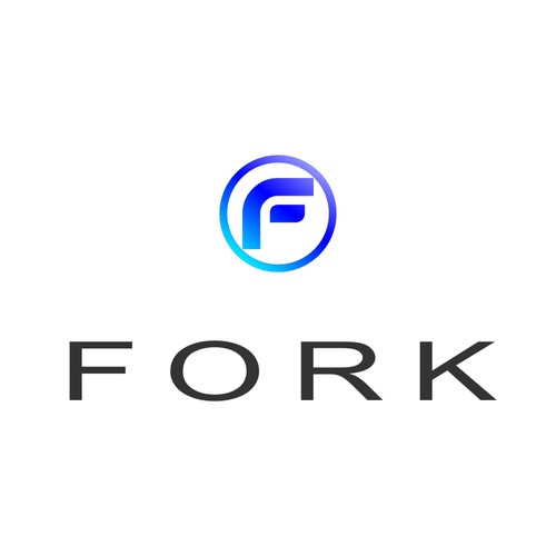 Create a thought provoking logo for Fork Consulting - standing at the ...