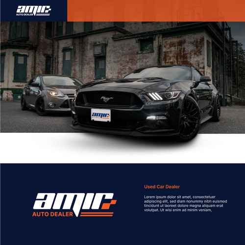 Designs | Amir Auto Group | Logo & brand identity pack contest