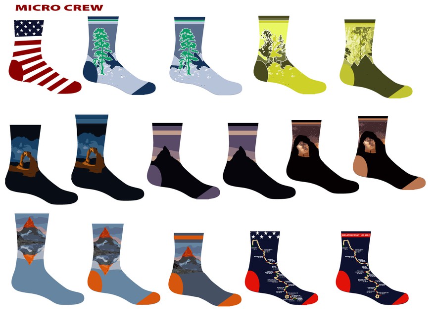 Design Unique Trailrunning, Hiking, Mountain Biking Socks! Plus I'll ...