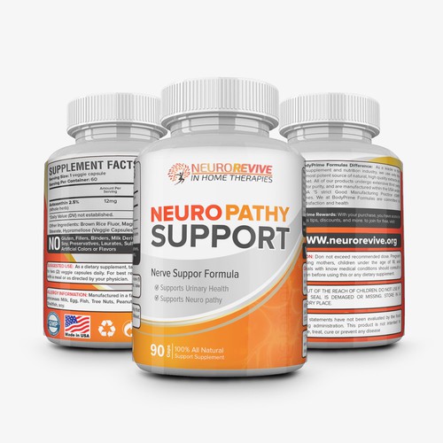 Design nutrition supplement label for new product | Product label contest