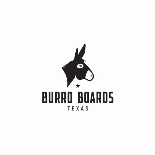 Designs | Design a tough / strong modern minimal mule (burro) logo for ...