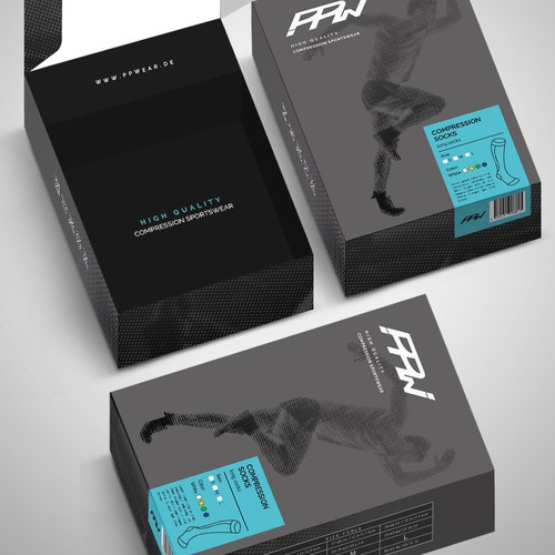 Premium eye catching product packaging and label design for sport ...