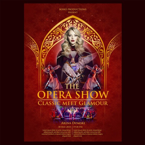 Designs | Key visual for THE OPERA SHOW - one of the most glamorous ...