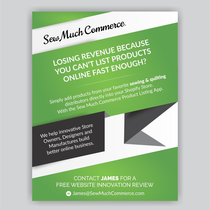 SaaS Convention Program Advertisement | Postcard, flyer or print contest