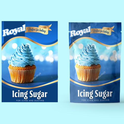 ROYAL ICING / CASTOR SUGAR | Product label contest
