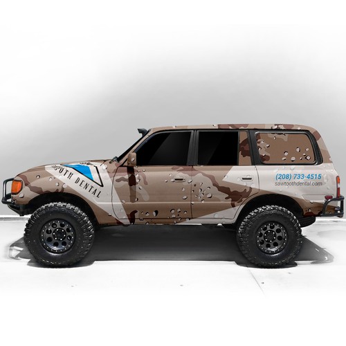 Designs | Design a car wrap for the dental office you'll want to go to ...
