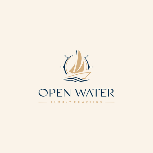Luxury boat charter logo! | Brand launch pack contest | 99designs