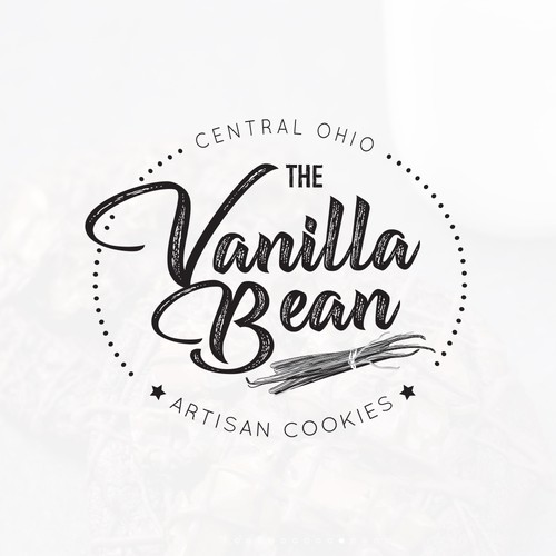 A logo for The Vanilla Bean: artisan cookies from a home baker. | Logo ...