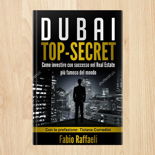Copertina libro: Dubai Top-Secret | Book cover contest
