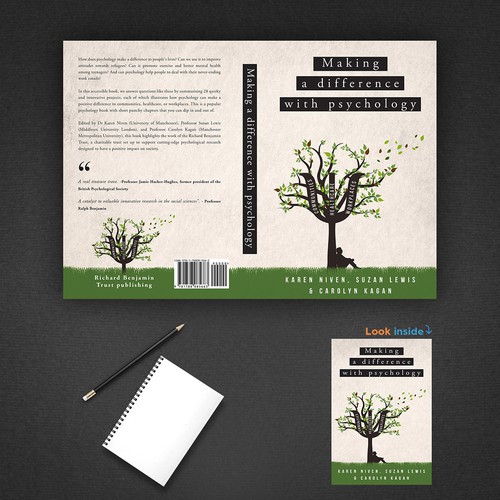 Design an impactful cover for popular psychology book | Book cover contest