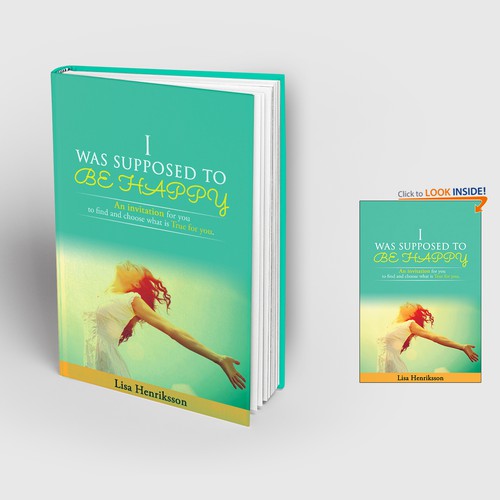 Designs | "I was supposed to be happy" - Book cover for Swedish Self ...