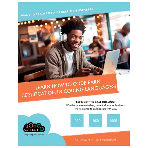 Designs | African American cool vibes teenage earn and learn flyer ...