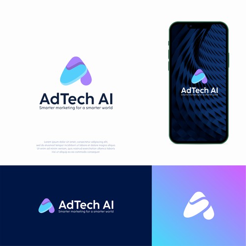 Designs | *New* AdTech.AI (or AdTech AI) : Advertising SAAS Company !need an identity! | Logo ...