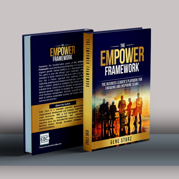 Design of business book cover for "the empower framework" | Book cover ...