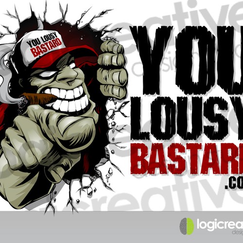You Lousy Bastard Logo Design | Logo design contest