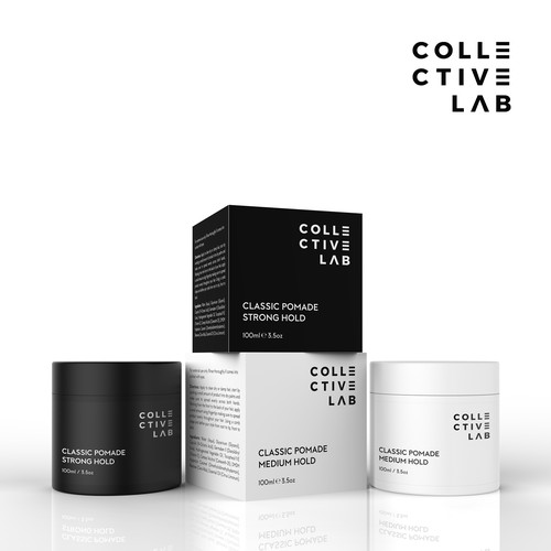 minimalist/edgy label for men's grooming brand | Product label contest