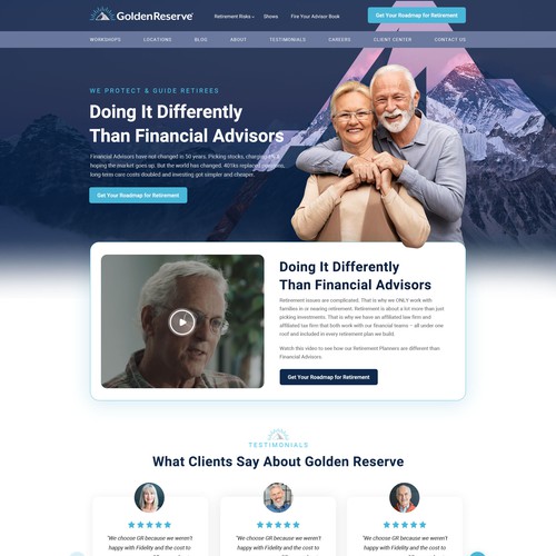 Designs | Website Redesign Project - Homepage first to set creative ...