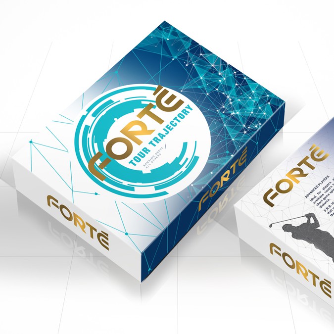 Design a modern, cutting-edge Golf Ball packaging for Forte Golf ...