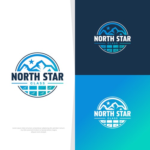 Designs | North Star Glass Logo Design | Logo design contest