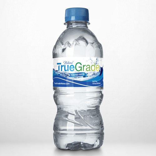 Designs | True Grade Water | Product label contest