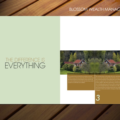 Designs | Brochure Redesign from Template for Financial Firm | Brochure ...