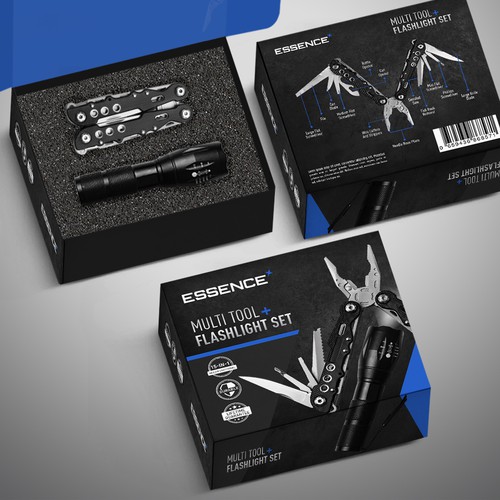 create a eye catching powerful product packaging design for a multi ...