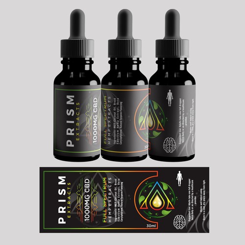 Label for CBD Oil Tincture - This will go on your highlight reel trust ...