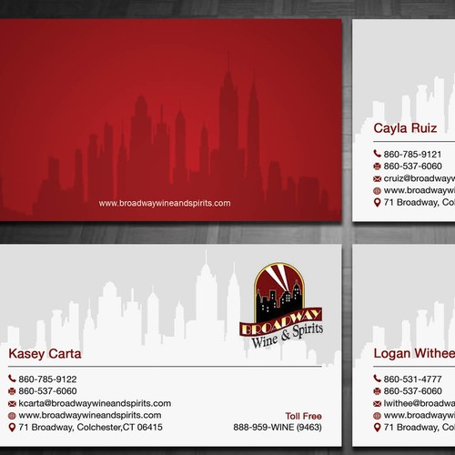 Edit Existing Business Cards with new contact info. | Business card contest