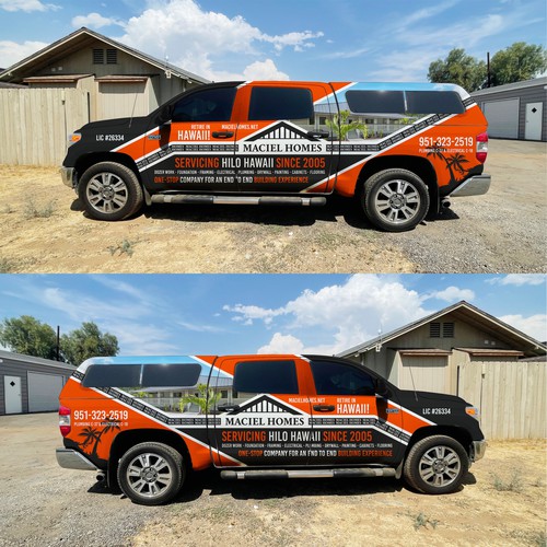 Designs | Hawaii Real Estate Truck Wrap | Car, truck or van wrap contest