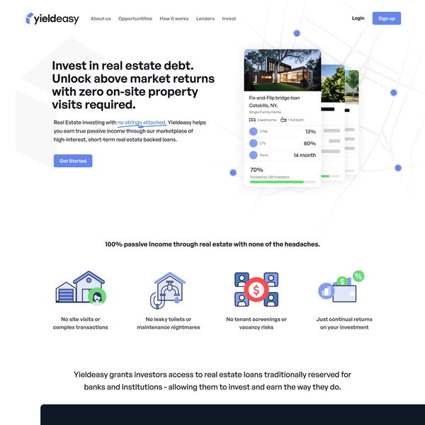 Landing Real Estate Company at Charli Fiaschi blog