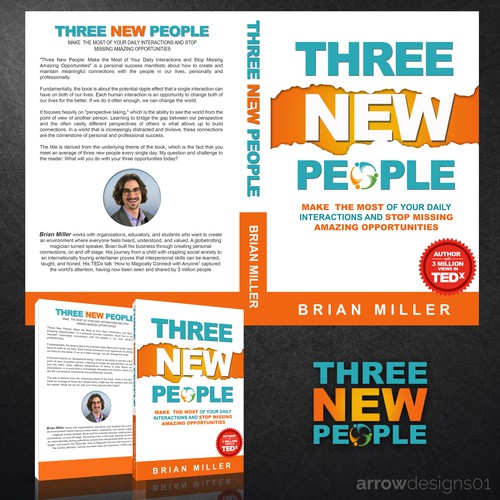 Designs | Start a social revolution with "Three New People" book cover ...